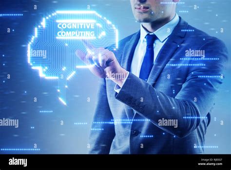 Cognitive Computing Concept As Modern Technology Stock Photo Alamy