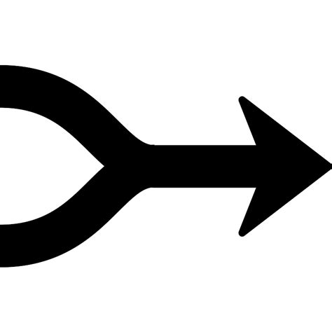 Arrows Merge Pointing To Right Vector SVG Icon SVG Repo