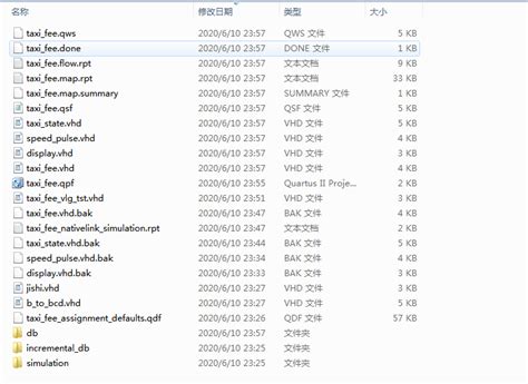 Quartus出租车计费器vhdl代码仿真vhdl实验出租车计费器 Csdn博客