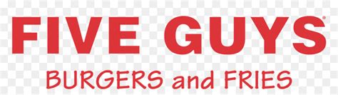 Five Guys Logo Five Guys Burger Logo Hd Png Download Vhv