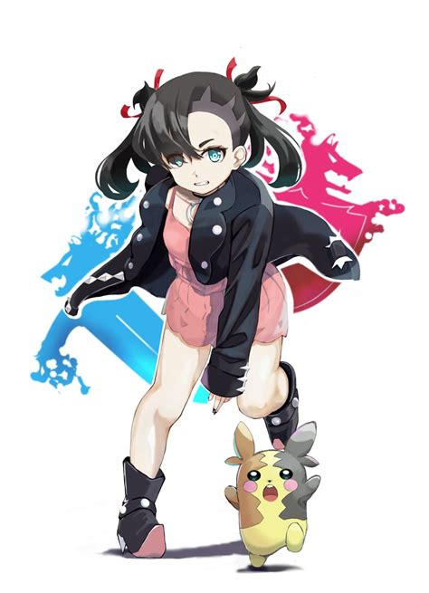 Marnie Morpeko And Morpeko Pokemon And More Drawn By Kun User Tmwh Danbooru