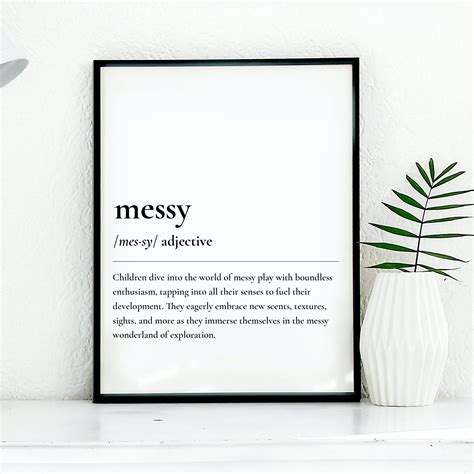Messy Definition Print Messy Wall Art Definition Print Digital Download Etsy Messy Definition Print Messy Wall Art Definition Print Digital Download Etsy