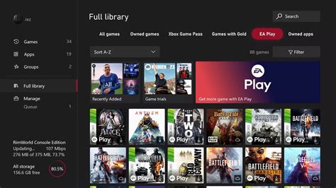 xbox user interface bilder gamefront de