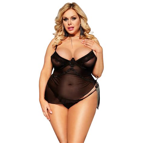 Sexy Plus Size Babydoll Lingerie Chic Lover