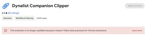 Dynalist Companion Clipper Is Not Working 🐛bugs Dynalist Forum