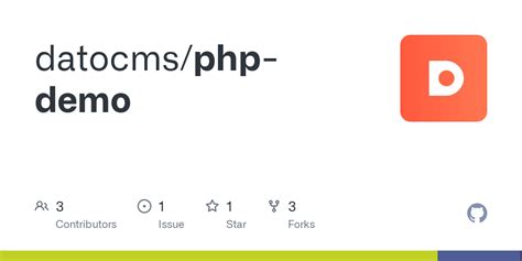 Github Datocmsphp Demo