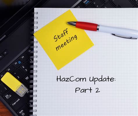 HazCom Updates Part 2 Strategic Realm Consulting