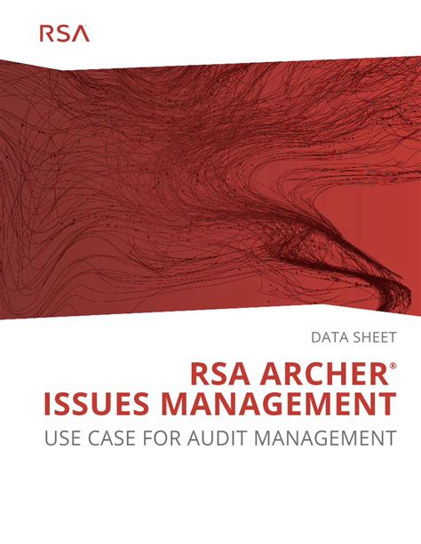 Pdf Data Sheet Rsa Archer Issues Management · Rsa Archer ® Issues Management Cracks