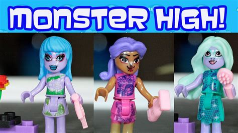 Fake Lego Monster High Bootleg Mini Figures Youtube