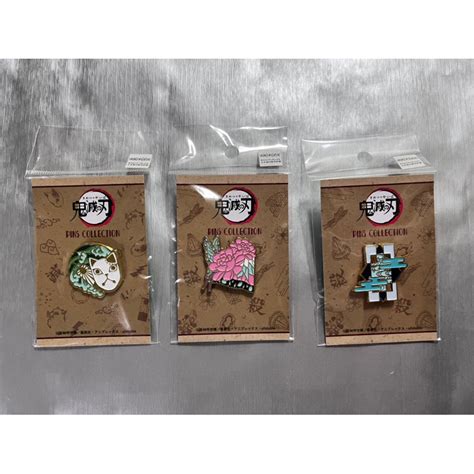 鬼滅之刃 金屬pin Pin針 炭治郎 胡蝶忍 無一郎 蝦皮購物