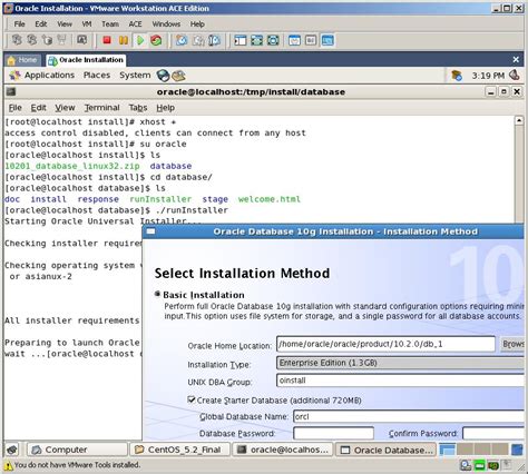Syed Bahadur Ali Step By Step Installing Oracle Database 10g Release 2 On Centos Linux And
