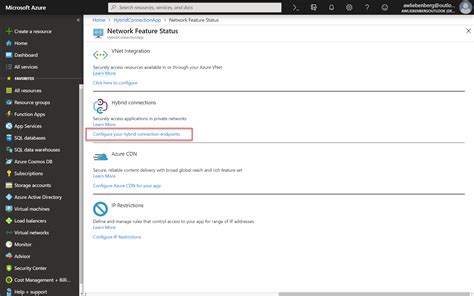 Reaching Into Your On Prem Services Using Azure Hybrid Connections