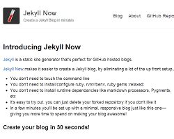 All Free Open Source Static Website Jekyll Themes