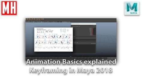 Animation Basics Keyframes In Maya 2018 Youtube