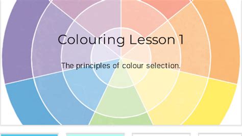 Colouring Lesson Lessonup