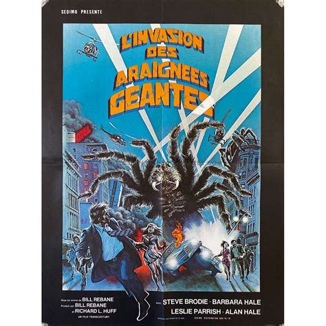 The Giant Spider Invasion French Movie Poster 23x32 In 1975