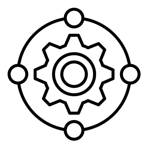 Workflow Line Icon 14727803 Vector Art At Vecteezy