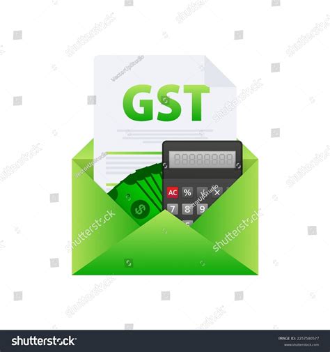 Gst Goods Services Tax Tax Form Stock Vector Royalty Free 2257580577 Shutterstock