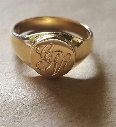 How To Decipher A Cypher Engraved Signet Ring In Sterling Silver Or 9ct Gold