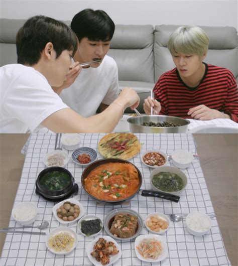 이찬원 통햄김치찜ㆍ다슬기탕ㆍ마늘종전ㆍ양푼비빔밥 등 집 맛 선사하는 아침 밥상편스토랑 비즈엔터