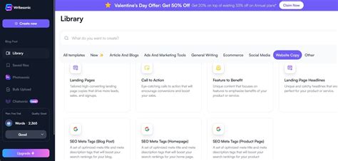 7 Ai Writing Tools On Writesonic For Web Design