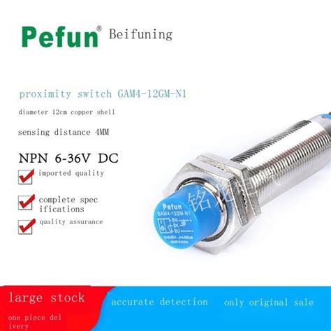 2022เอบีเอส☾ Pefun Beifuning Proximity Switch Gam4 12gm N1 Proximity Sensor สวิตช์เหนี่ยวนำ Gam4