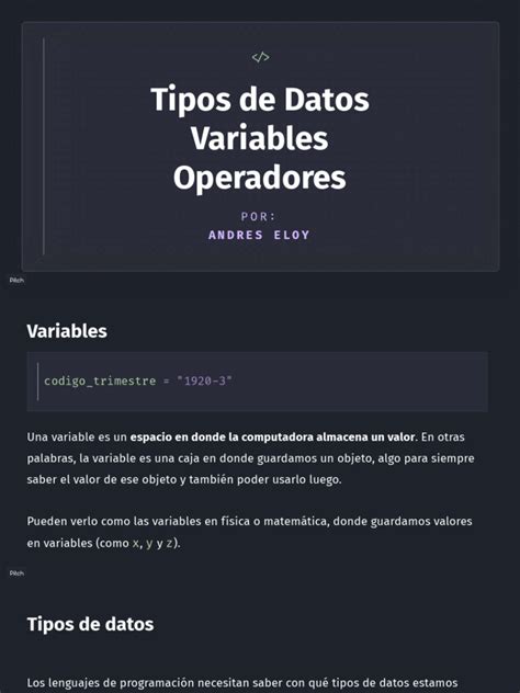 clase 02 tipos de datos variables operadores 1 compressed pdf