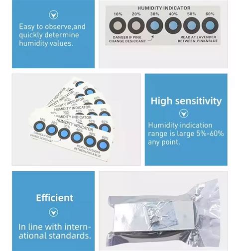 Moisture Indicator Three Point Three Points Desiccant Manufacturer Factory Ensobo