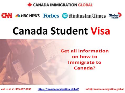 Ppt Canada Student Visa Canada Immigration Global Powerpoint