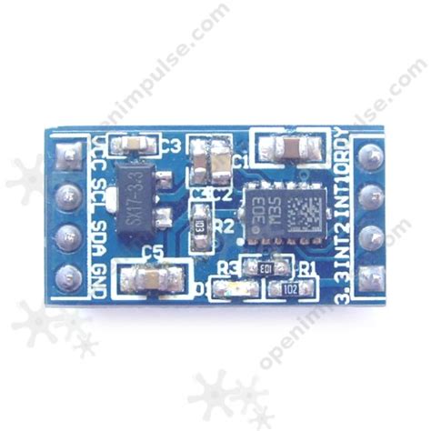 Lsm303 Triple Axis Accelerometer And Compass Module Open Impulseopen
