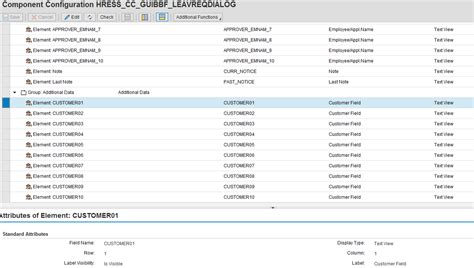 solved wda leave request hide customer field in confi sap