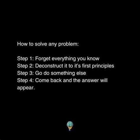 Why You Should Forget Everything You Know About Problem Solving