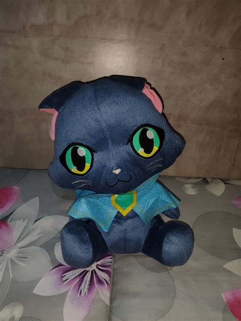 Anime Code Geass Black Cat Plush Toy Hobbies And Toys Toys And Games On