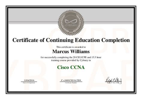 Ccna Cert