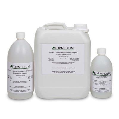 MOPS SDS Running Buffer X Formedium Liquid Media
