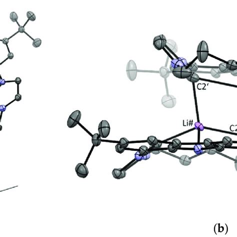 Ortep Style Plot Of The Molecular Structure Of Complex [ru Bimca C5h8