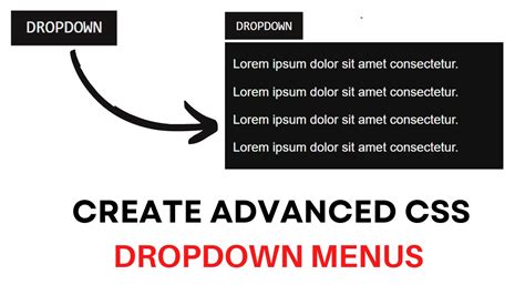 build dropdown menu with html and css darija بناء قائمة منسدلة الدارجة