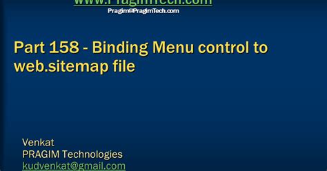 sql server and c video tutorial binding menu control to