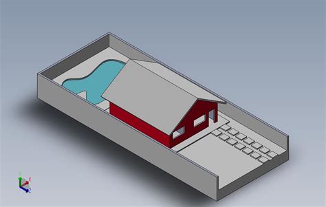 建筑平面图 Solidworks 2015 模型图纸免费下载 懒石网