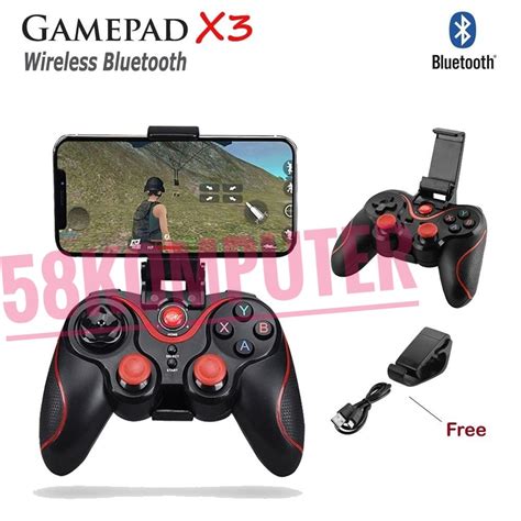 Jual Gamepad X3 Joystick Pc Android Gamepad Android Stik Ps2 Bluetooth Wireless Joystick Pc Hp