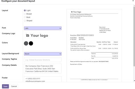 Odoo Invoices Odoo V Community Edition