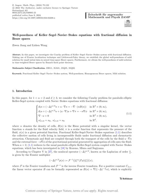 Well Posedness Of Keller Segel Navier Stokes Equations With Fractional Diffusion In Besov Spaces