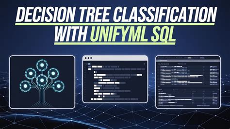 🌳 Decision Tree Classification With Unifyml Sql Train And Predict Using