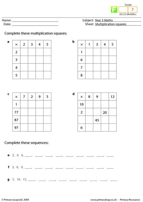 Numeracy Multiplying Using Brackets Worksheet PrimaryLeap Co Uk