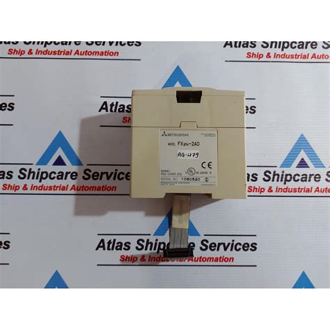 mitsubishi fx2n 2ad analog input module atlas shipcare services