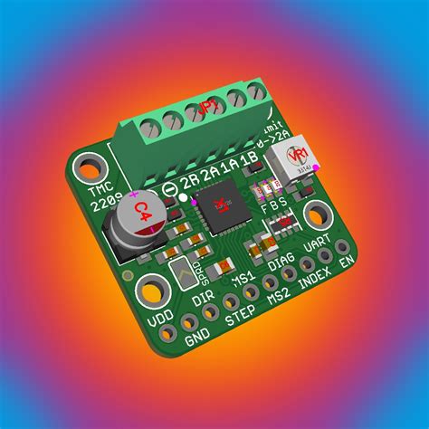 Trinamical Stepper Breakout With TMC2209 Adafruit Industries Makers Hackers Artists