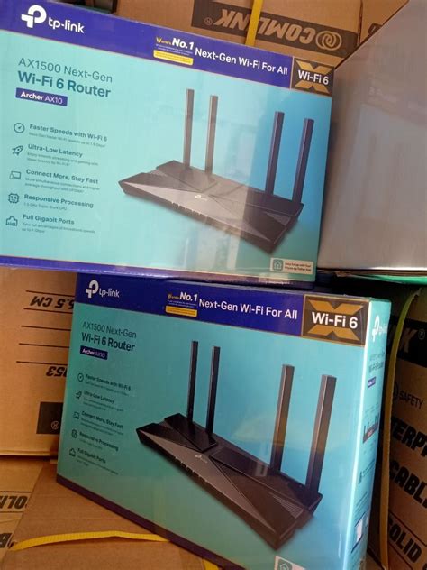 Tplink Wifi 6 Router Computers And Tech Parts And Accessories Networking