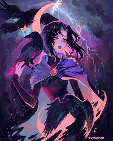 Raven Dc Comics And More Drawn By Vicki Tsai Danbooru