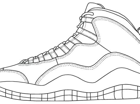 Drawing Of Jordan 12 At PaintingValley Com Explore Collection Of Drawing Of Jordan 12