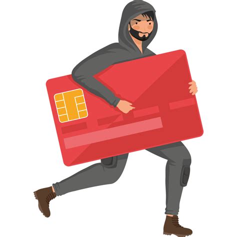 Hacker With Credit Card 24098742 Png